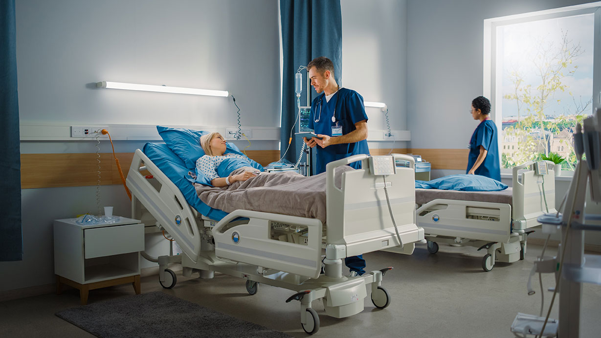 Hospital bed head units: what they are and what they consist of ...